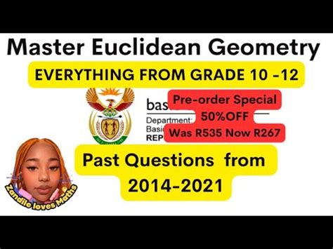 Master Euclidean Geometry Course YouTube