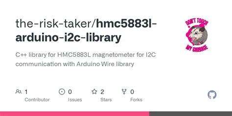 Github The Risk Takerhmc5883l Arduino I2c Library C Library For