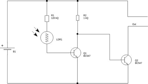 Dark Sensor Circuit Diagram