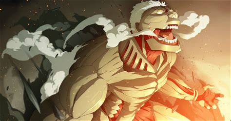 Titan And Armored Titan Shingeki No Kyojin Drawn By Natuichi 7212