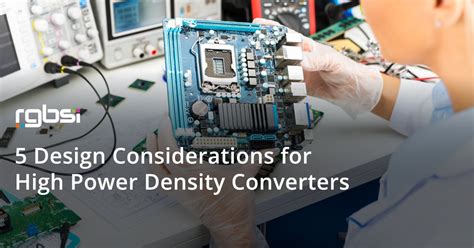 5 Design Considerations For High Power Density Converters