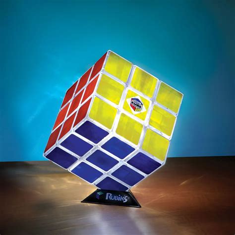 The Rubiks Cube Lamp Puzzle Hammacher Schlemmer Rubiks Cube Cube