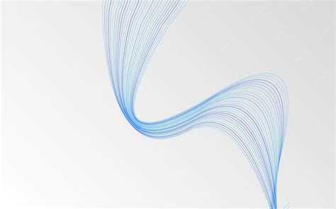Free Vector Abstract Blue Wavy Lines Background