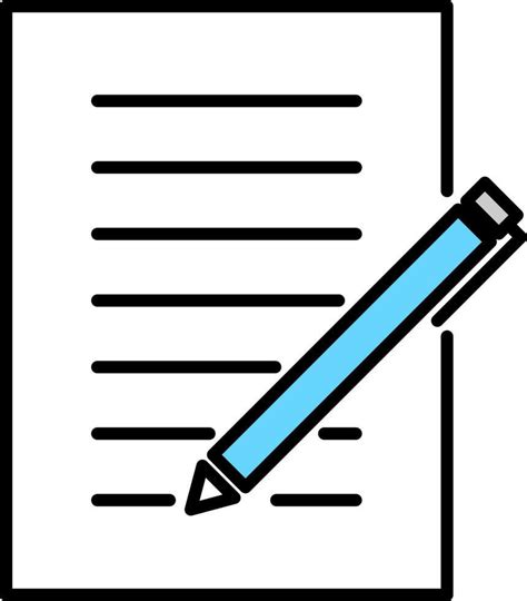 Contract Sign Or Symbol 24285976 Vector Art At Vecteezy
