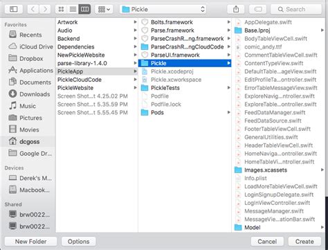 Ios How To Add New Class File To Group In Xcode Stack Overflow