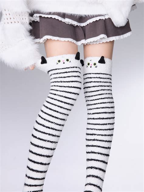 Fluffy Cute Stockings Cutiekill