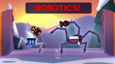 Robotics เกมมือถือสอนหุ่นยนต์เดินและฝึกต่อสู้ Pvp ตามหลักฟิสิกส์