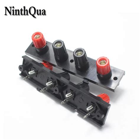 Conector Banana Externo Wp De 4 Pines Amplificador De Altavoz Clip De