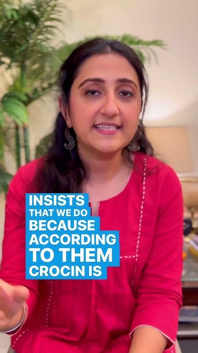 Why Does Crocin Have A Hole Business Aditi Randev Youtube