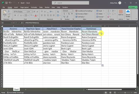 Cara Rapihkan Kata Pada Cell Di Excel WinPoin