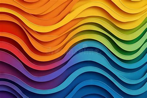 Bright Rainbow Background With Abstract Blur Colorful Wallpaper