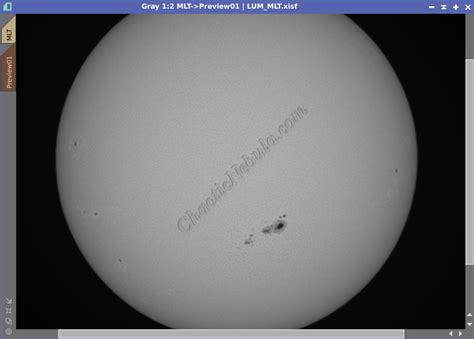 Improve The Contrast For Features On The Sun Chaotic Nebula