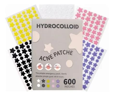 Parches Para Acne Pimple Patch Hidrocoloide Con Estrellas Mercadolibre