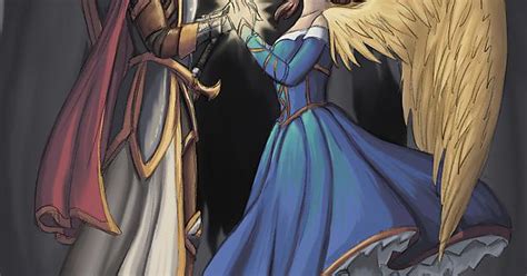 Marigold Aasimar Cleric And Mel Human Paladin Dandd Characters