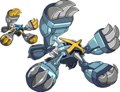 376 Mega Metagross By Tails19950 On Deviantart