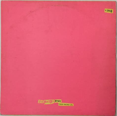 Lot 222 Sex Pistols Never Mind The Bollocks Lp Uk