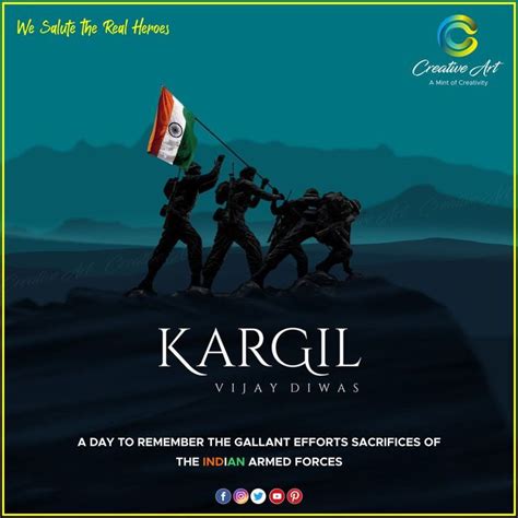 Kargil Vijay Diwas Graphic Design Lessons Graphic Design Flyer