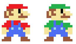 8 Bit Mario And Luigi By Sentinentcodex On Deviantart
