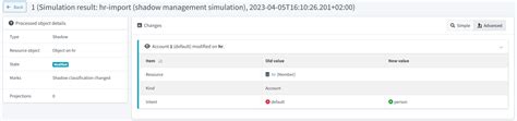 Simple Simulation Tutorial Evolveum Docs
