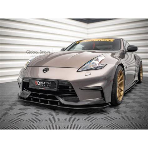 日産 フェアレディz 370z Z34 後期 Nismo フロント リップ スポイラー レーシング Global Brain