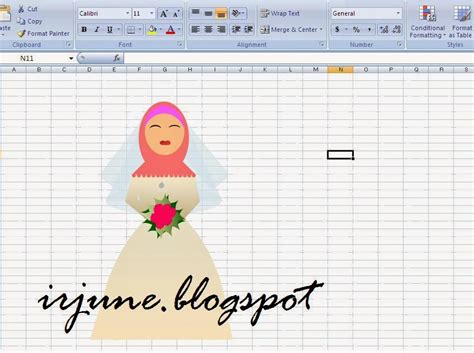 When Ijun Write Diy Doodle Dalam Ms Excel