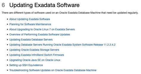 Exadata Upgrade To Ol7 And To Oracle 19c