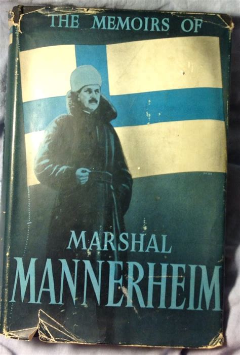 The Memoirs Of Marshal Mannerheim Translated By Count Eric Lewenhaupt
