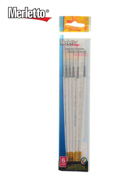 Set Pinceles 6pz 50 Metric Panama