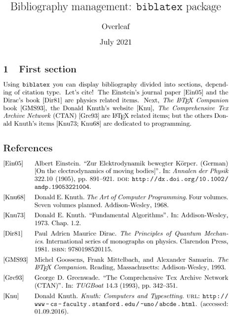 Using Bibliographies On Overleaf Overleaf Editor LaTeX Online