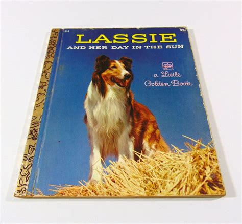 Lassie And Her Day In The Sun Vintage Little Golden Book By Charles
