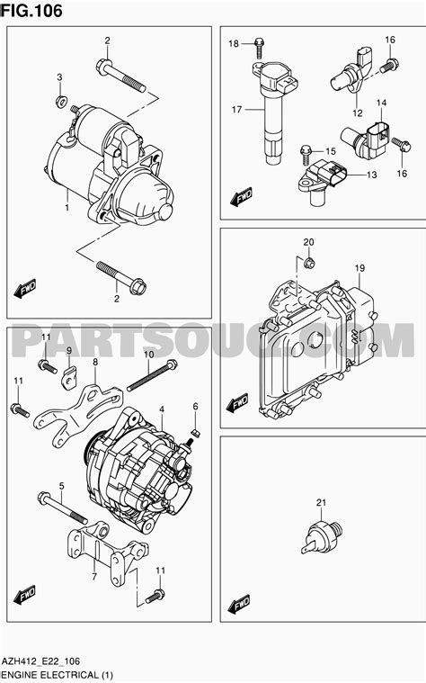 1 Engine Suzuki Swift Azh412 Azh412 E35 Parts Catalogs Partsouq
