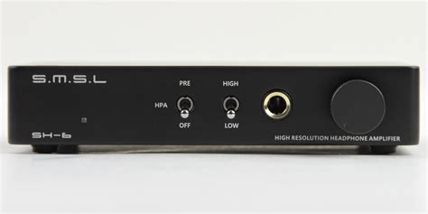 S.M.S.L SU-6 DAC + SH-6 Amplifier Desktop Stack Review - S.M.S.L SH-6 ...