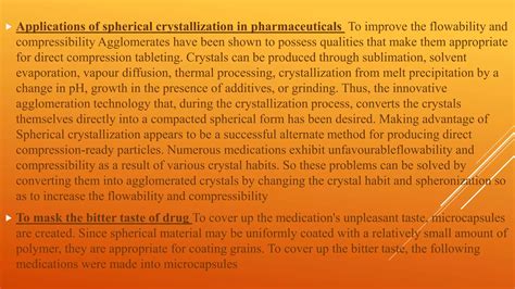 Spherical Crystallization Pptpptx