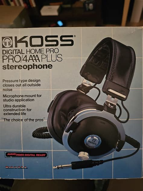 Koss Pro Aaa Plus S Black Reverb