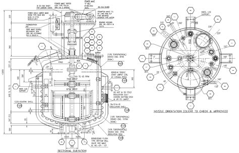 Complete Guide To Reactor Sectional Elevation And Nozzle Orientation