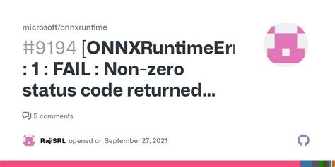 [onnxruntimeerror] 1 Fail Non Zero Status Code Returned While Running Fusedconv Node