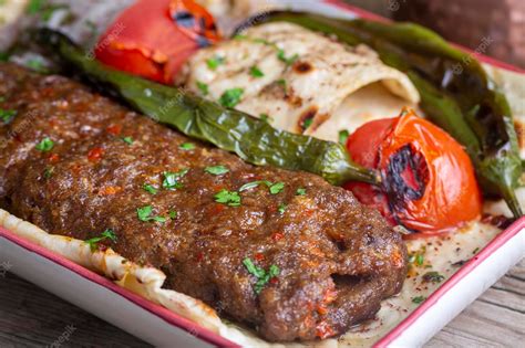 Premium Photo Traditional Delicious Turkish Foods Adana Kebab