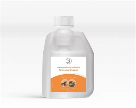 Anti Parasite Reptile Dip Bathing Ivermectin Solution