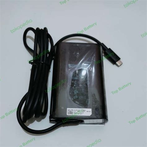 Promo Adaptor Charger Original Laptop Dell Latitude Xps V A W Type C Diskon Di