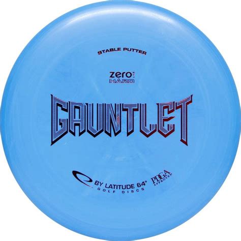 Latitude 64 Zero Line Hard Gauntlet Putter Golf Disc Disc Golf Discs