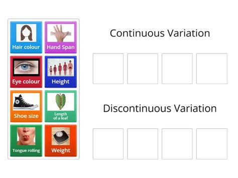 Continuous And Discontinuous Variation Group Sort