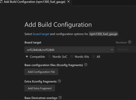 Cannot See Build Configurations In Nrf Connect Extension Pack In Vs Code Nordic Qanda Nordic