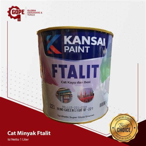 Cat Ftalit Untuk Besi Dan Kayu 1 Ltr Lazada Indonesia