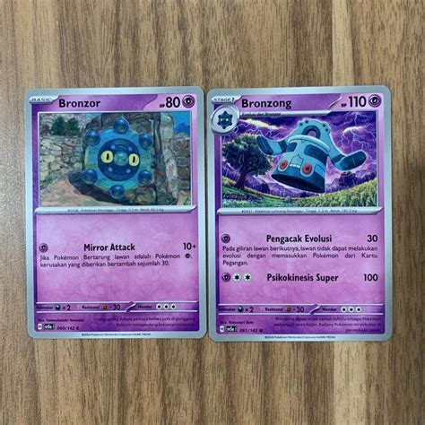 Jual Pokemon Tcg Indonesia Sv5s Bronzor Bronzong Kab Bekasi Varian
