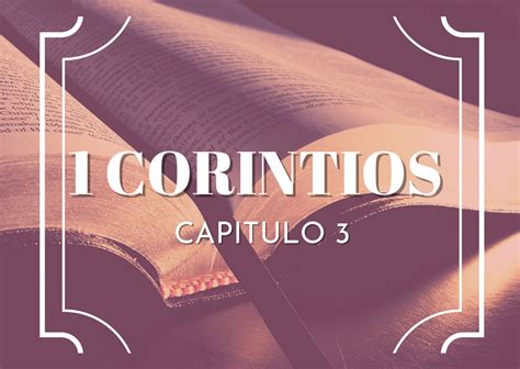 Serie De 1 Corintios Iglesia Biblica De La Gracia Puebla
