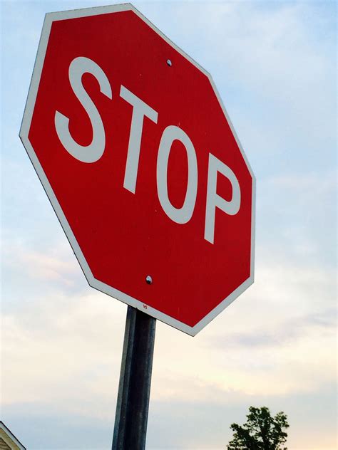 Stop Sign Poster Design