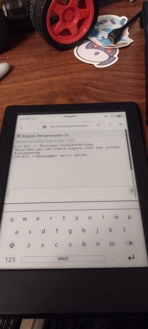Qwebirc Works Rkindle