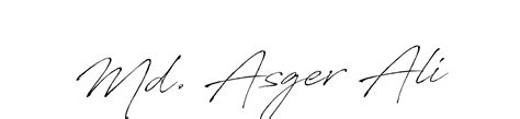 89 Md Asger Ali Name Signature Style Ideas Cool Esignature