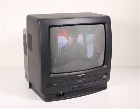 Sharp 13vt H60 13 Inch Home Tube Tv Vcr Vhs Player Combination