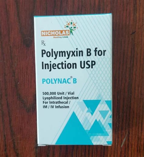 Polynac B Polymyxin Injection At ₹ 300 Box Polymyxin B Sulfate